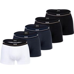 BOSS Pants, 5er-Pack, Logo-Bund, für Herren, blau, S