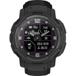 Garmin® Hybrid-Smartwatch INSTINCT® CROSSOVER SOLAR TACTICAL "010-02730", schwarz, 99