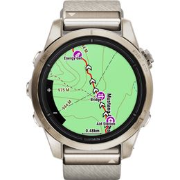 Garmin® Touchscreen-Smartwatch EPIX™ PRO (GEN 2) - SAPPHIRE EDITION "010-02802-20", beige, 99