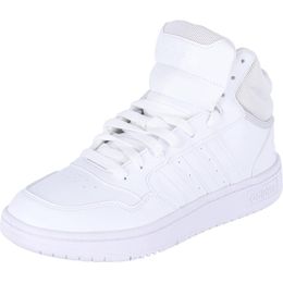 Adidas Hoops 3.0 Sneaker, Vintage-Elemente, für Damen, weiß, 41 1/3