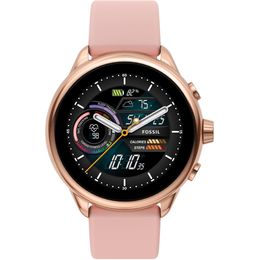 Fossil Damen Touchscreen-Smartwatch "FTW4071", rosa