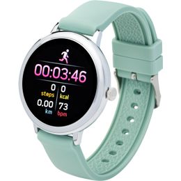 Atlanta Damen Touchscreen-Smartwatch "9715/6", grün