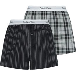 Calvin Klein Boxershorts, 2er-Pack, für Herren, grau, S