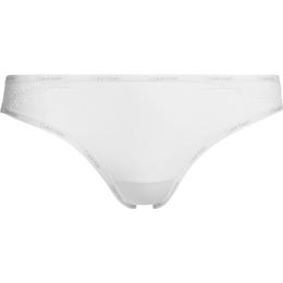 Calvin Klein Flirty Brazilian-Slip, Spitze, für Damen, weiß, XS