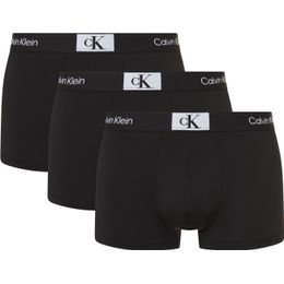 Calvin Klein Pants, 3er-Pack, Logo-Bund, für Herren, schwarz, L