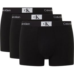 Calvin Klein Pants, 3er-Pack, Logo-Bund, für Herren, schwarz, S