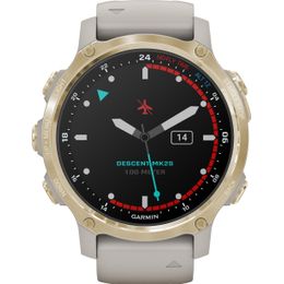 Garmin® Taucher-Smartwatch DESCENT™ MK2S "010-02403-01", beige