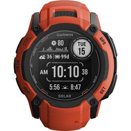 Garmin® Smartwatch Instinct® 2X Solar "010-02805", rot