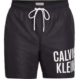 Calvin Klein Badeshorts, Logo, für Herren, schwarz, XL