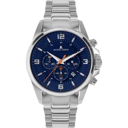 Jacques Lemans Herren Chronograph "Liverpool 1-2218F", silber, null
