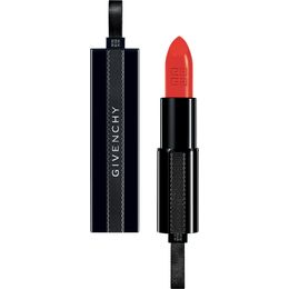 Givenchy Lippenstift, Lippen Make-up, lippenstifte, Fest, rot (15 ORANGE ADRENALINE), schimmernd, Deckkraft: Hoch,