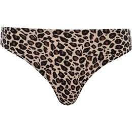 Chantelle SoftStretch Tanga-Slip, Animal-Print, für Damen, braun, OneSize