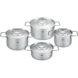 Fissler Topfset, 4 teilig, silber