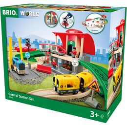 Brio® World - Großes City Bahnhof Set, mehrfarbig