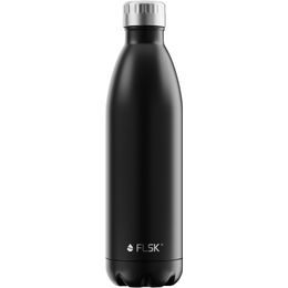 FLSK® Trinkflasche, schwarz