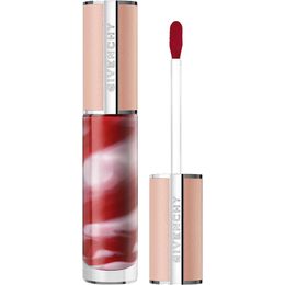 Givenchy Rose Perfecto Liquid Le Lip Balm, Lippen Make-up, lipgloss, Balsam, rot (N37), glossy/glänzend, Deckkraft: Mittel bis Hoch,