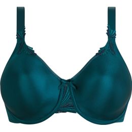 Chantelle Hedona Bügel-BH, gemoldet, Stickerei, Zierschleife, für Damen, grün, 90B