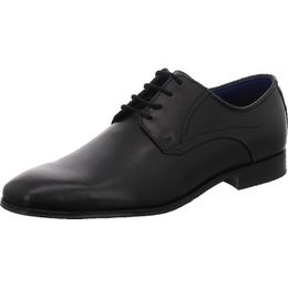 Bugatti Halbschuhe, Business, Glattleder, Blockabsatz, für Herren, schwarz, 45