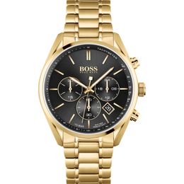 BOSS WATCHES Herren Chronograph "1513848", gold