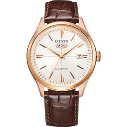 Citizen® Herren Automatikuhr, braun, OS