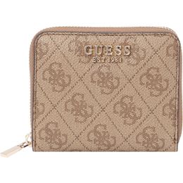 Guess Geldbörse, Emblem, Logo-Print, für Damen, braun