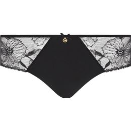 Chantelle Orchids Shorty, transparente Spitze, Cut out, Anhänger, für Damen, schwarz, 44