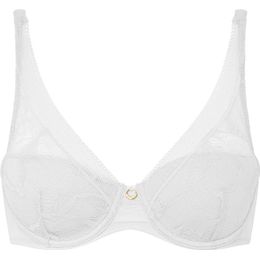 Chantelle Spacer-BH, gepadded, transparente Spitze, für Damen, weiß, 70E