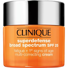 Clinique Superdefense™ Broad Spectrum SPF 25 + 1st Signs Of Age Multi-Correcting Cream, WEIẞ