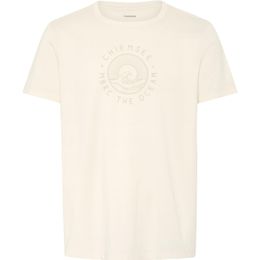 Chiemsee T-Shirt, Baumwolle, Motiv-Print, für Herren, weiß, M