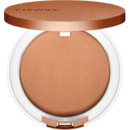 Clinique True Bronze Pressed Powder Bronzer, Gesichts Make-up, bronzing, Puder, beige (3 SUNBLUSHED), natürlich/schimmernd, Deckkraft: Leicht, hypoallergen,