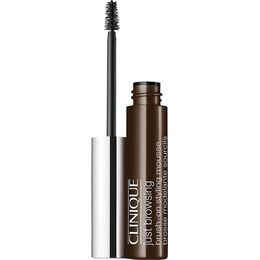 Clinique Just Browsing Augenbrauengel, Augen Make-up, augenbrauengel, Gel, braun (4 BLACK BROWN), definition/langanhaltend, augenärztlich getestet,