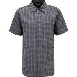 Jack Wolfskin Outdoorhemd "El Dorado", schnelltrocknend, Kent-Kragen, für Herren, grau, XL