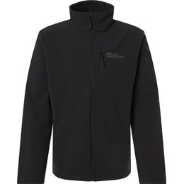 Jack Wolfskin Fleecejacken, Stehkragen, für Herren, schwarz, XXXL