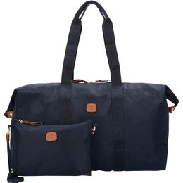 Bric'S BRIC'S Reisetasche, Faltbar, uni, blau