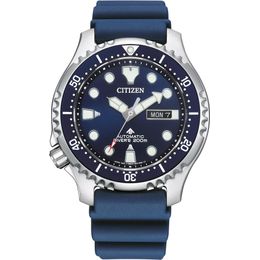 Citizen® Herren Taucheruhr "NY0141-10LE", blau