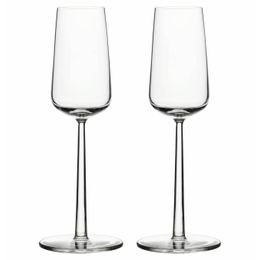 iittala Champagnerglas-Set "Essence", 2-teilig, transparent