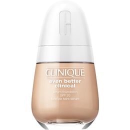 Clinique Even Better Clinical Foundation Spf 20, Gesichts Make-up, foundation, Fluid, beige (CN 40 CREAM CHAMOIS), mattierend, Deckkraft: Mittel bis Hoch,