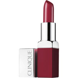 Clinique Lip Colour & Primer, Lippen Make-up, lippenstifte, Stift, rot (07 PASSION POP), strahlend/schimmernd,