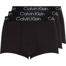 Calvin Klein Pants, Markenlabel, uni, für Herren, schwarz, L