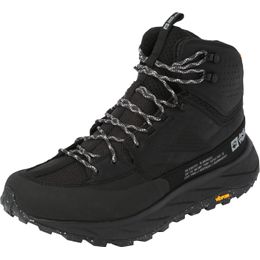 Jack Wolfskin Hikingschuhe "Terraquest Texapore Mid", wasserdicht, dämpfend, für Herren, schwarz, 45 1/2