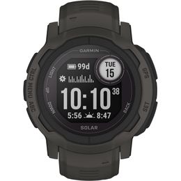 Garmin® Smartwatch INSTINCT® 2 SOLAR "010-02627-00", grau