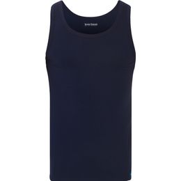 Bruno Banani Unterhemd, uni, für Herren, blau, 6