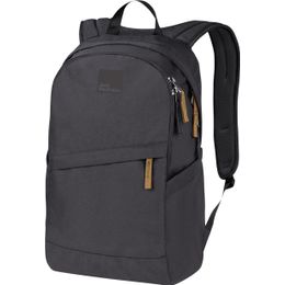 Jack Wolfskin Rucksack, Frontfach, Seitenfächer, 34L, grau