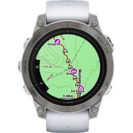 Garmin® Touchscreen-Smartwatch EPIX™ PRO (GEN 2) - SAPPHIRE EDITION "010-02803-21", silber, 99