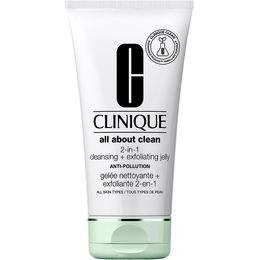 Clinique 2-in-1 Cleansing + Exfoliating Jelly, WEIß