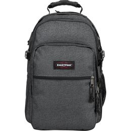 Eastpak® Rucksack "Tutor", Laptopfach, Reißverschlussfächer, Label, grau