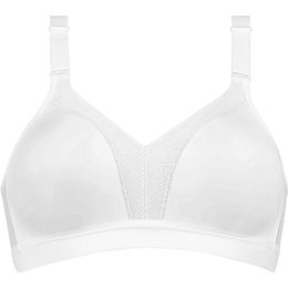 triaction by Triumph triaction® BY Triumph Triaction Wellness Sport-BH, bügellos, für Damen, weiß, 85E