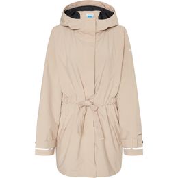 Columbia Here and There II Regenjacke, atmungsaktiv, für Damen, beige, S