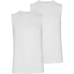 Jockey® T-Shirt, Rundhals-Ausschnitt, uni, für Herren, weiß, S