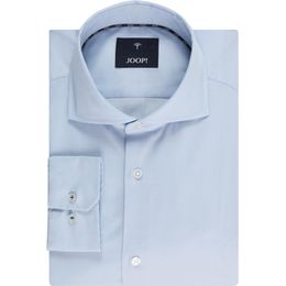 JOOP! Businesshemd, Slim-Fit, Haifisch-Kragen, Langarm, für Herren, blau, 40